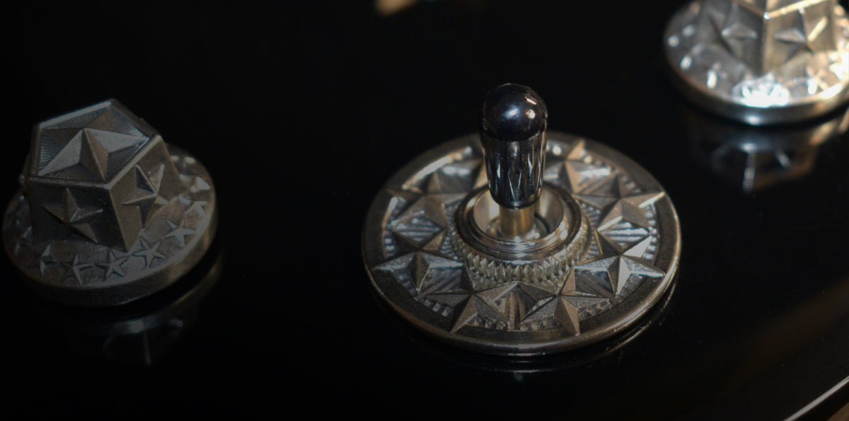 Guitar Toggle Plates | Handcrafted by Silver Luthier