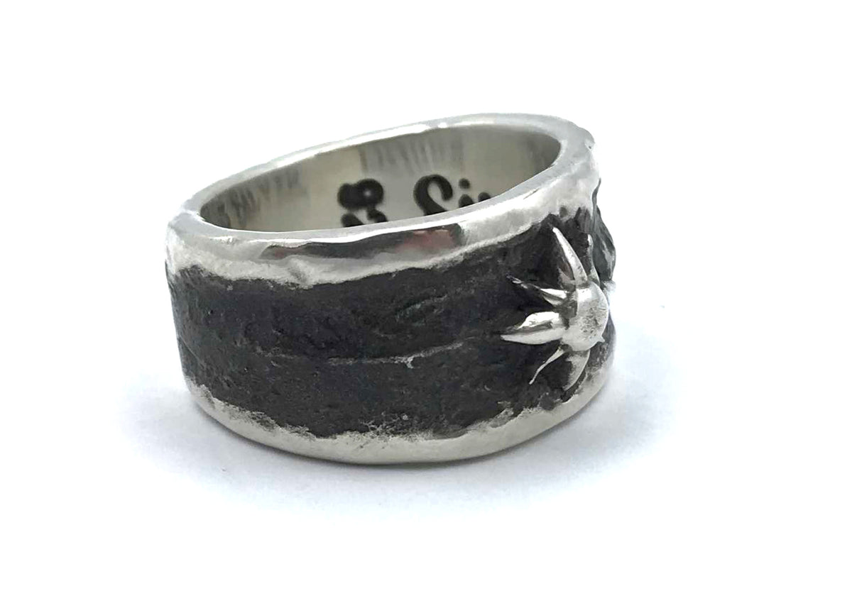 Chronos Ring | Handcrafted by Silver Luthier