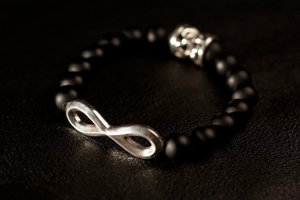 Infinity Bead Bracelet | Handcrafted by Silver Luthier
