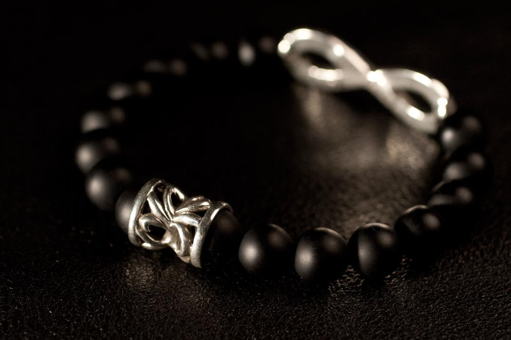 Infinity Bead Bracelet | Handcrafted by Silver Luthier